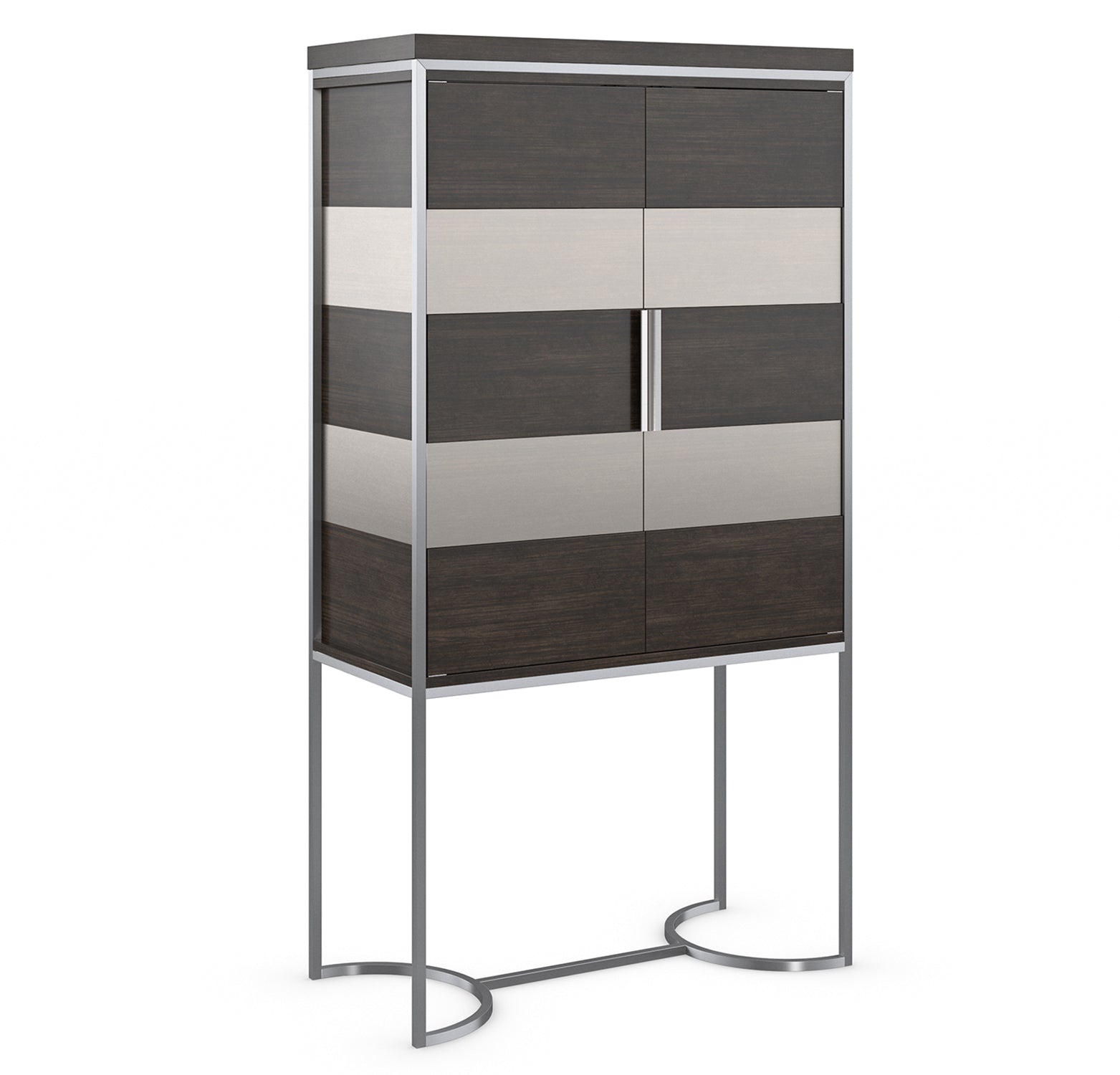 Caracole La Moda Bar Cabinet – Paynes Gray