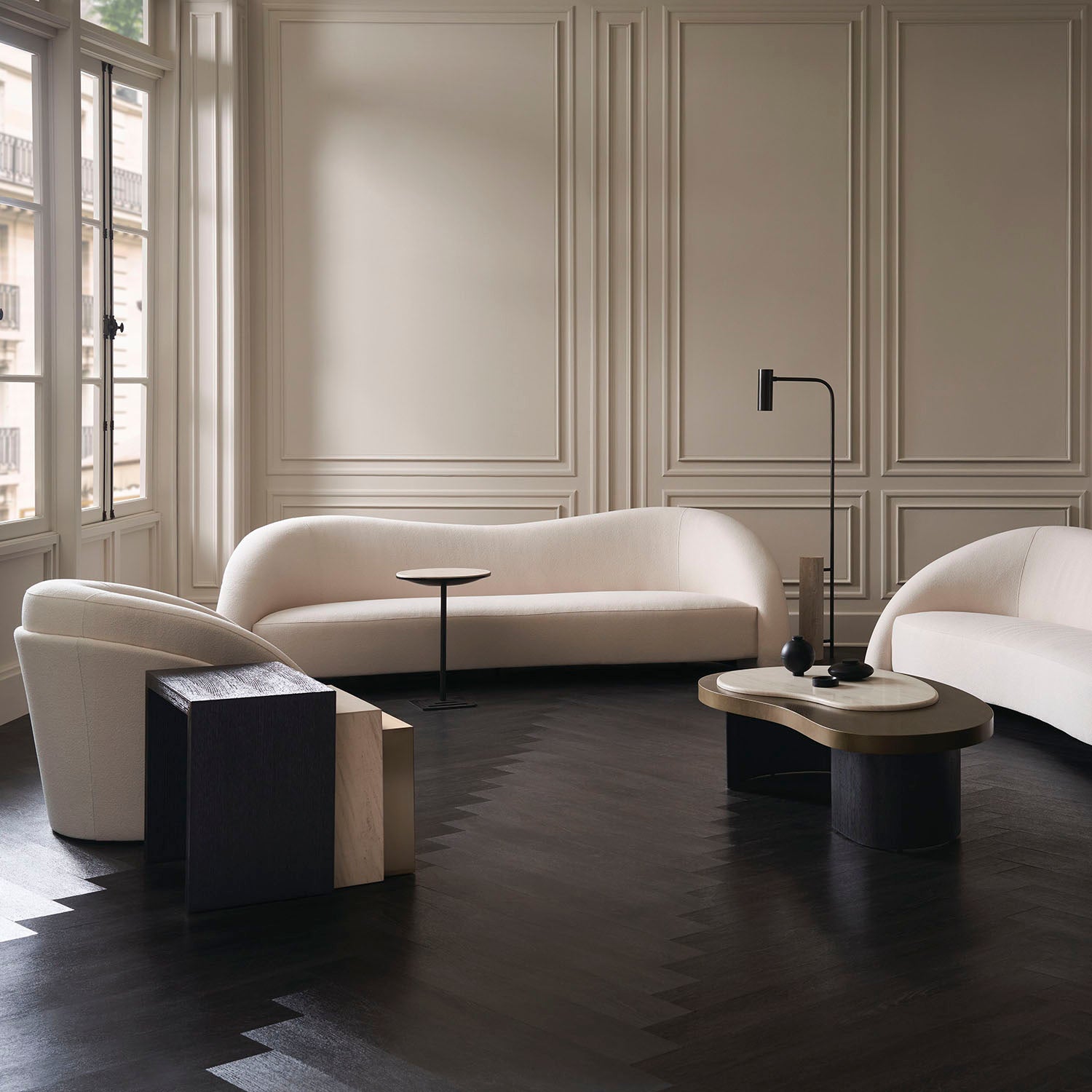 Caracole Movement Chair – Paynes Gray