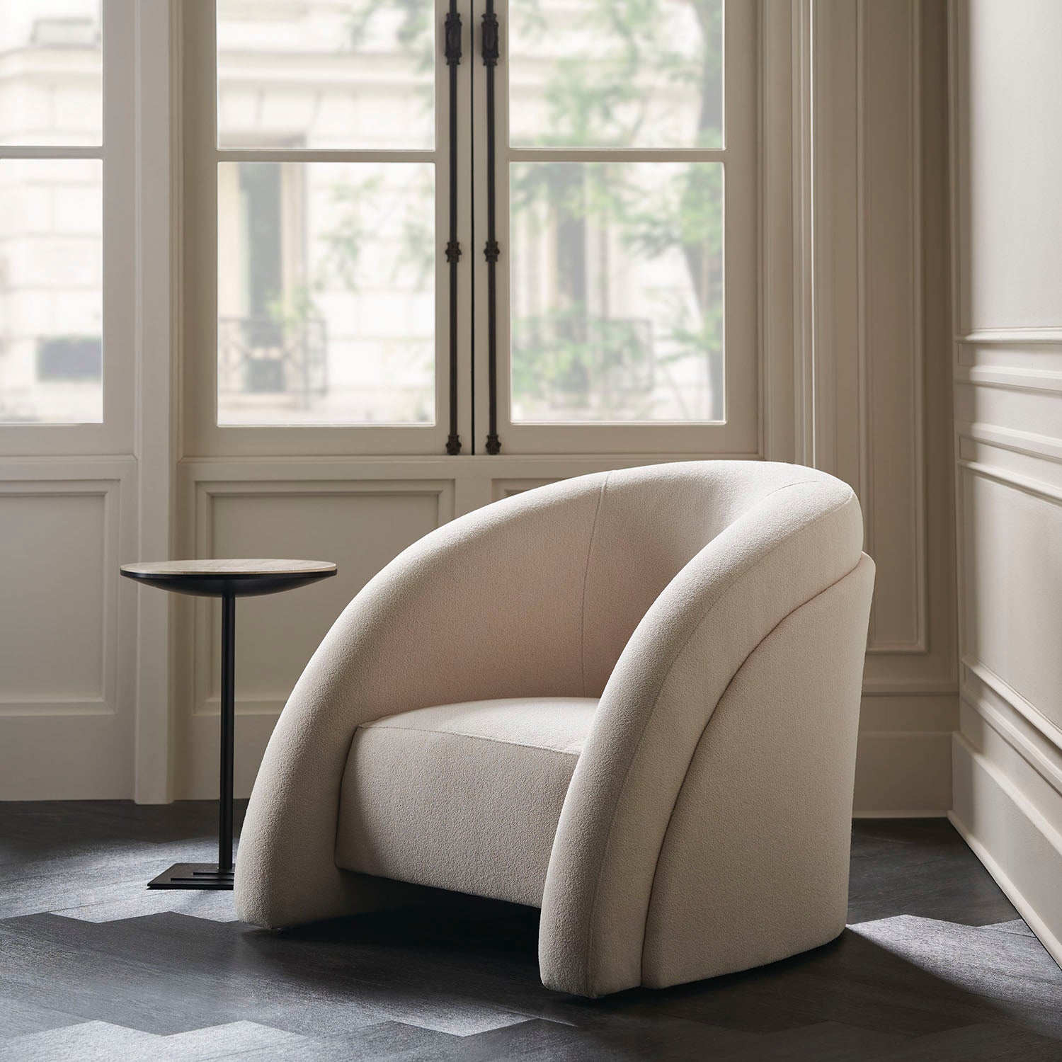 Caracole Movement Chair – Paynes Gray
