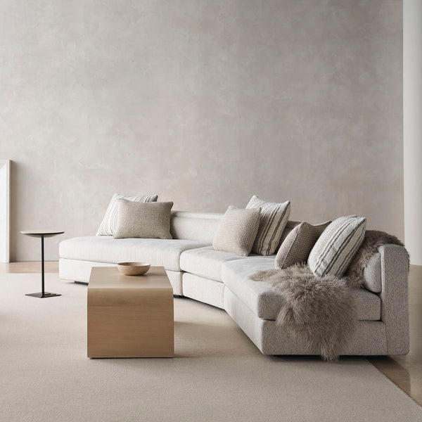 Caracole Unity Armless Loveseat – Paynes Gray