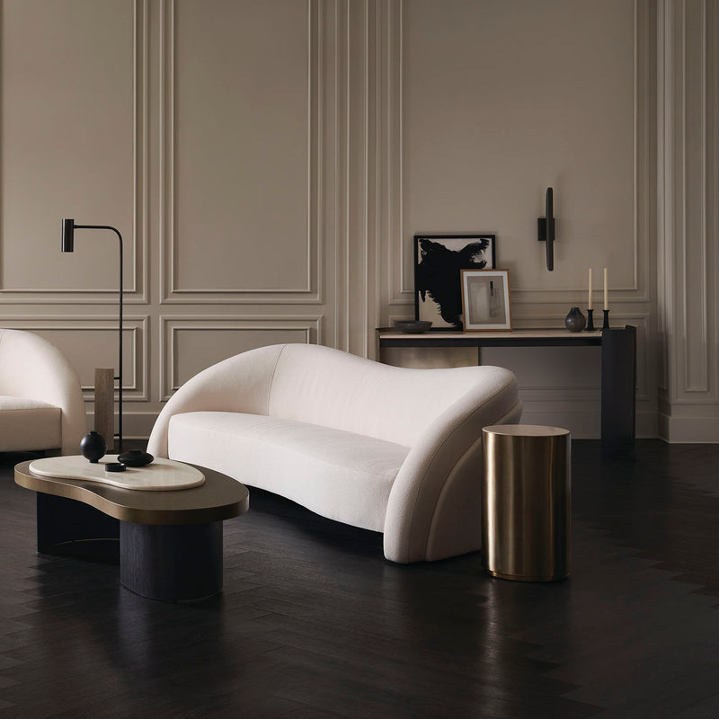 Caracole Movement Console Table – Paynes Gray