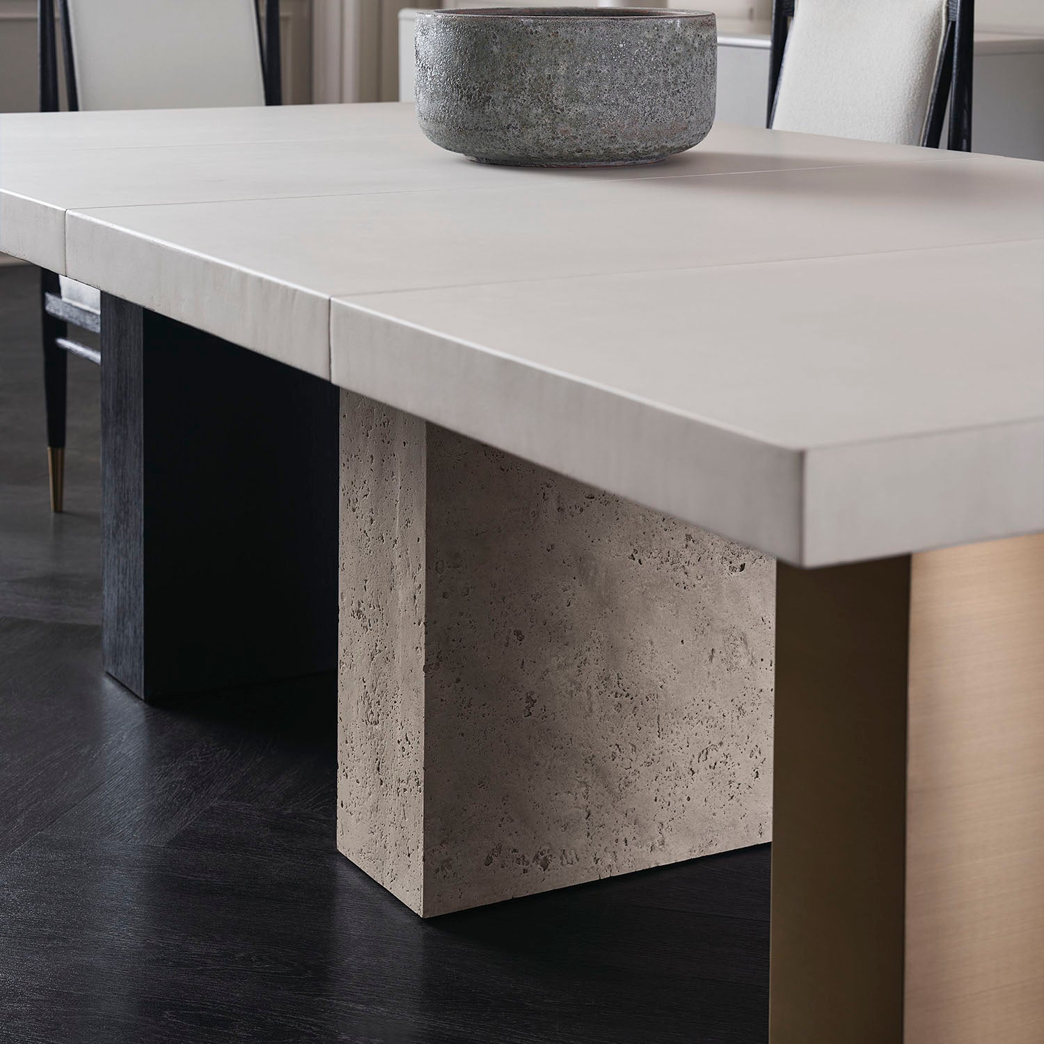 Caracole Unity Dining Table – Paynes Gray