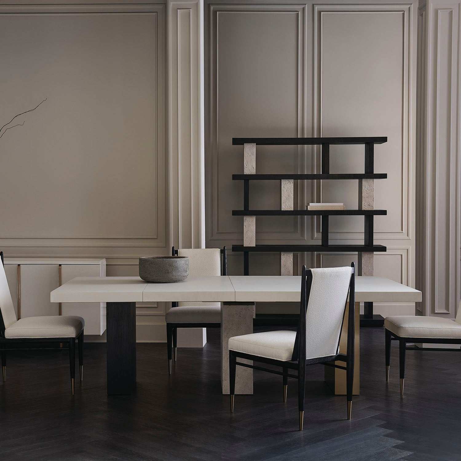 Caracole Unity Dining Table – Paynes Gray