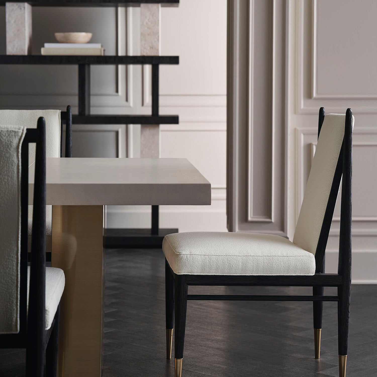 Caracole Unity Dining Table – Paynes Gray