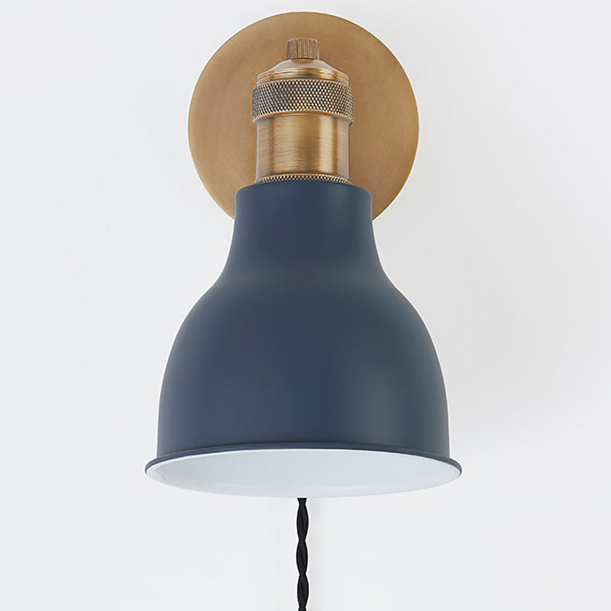 Troy Lighting Makin Plug In Wall Sconce – Paynes Gray