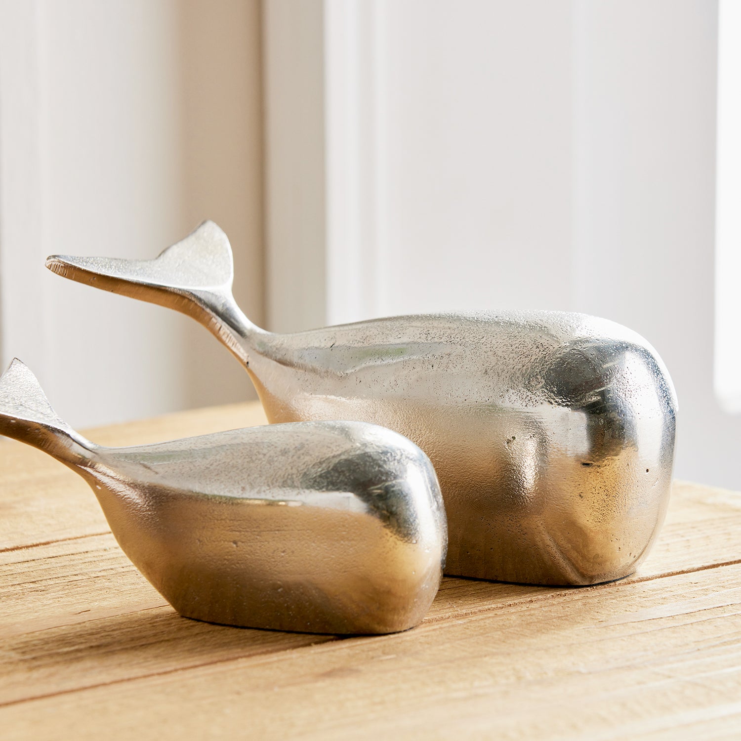 Moby Sculpture Set of 2 – Paynes Gray
