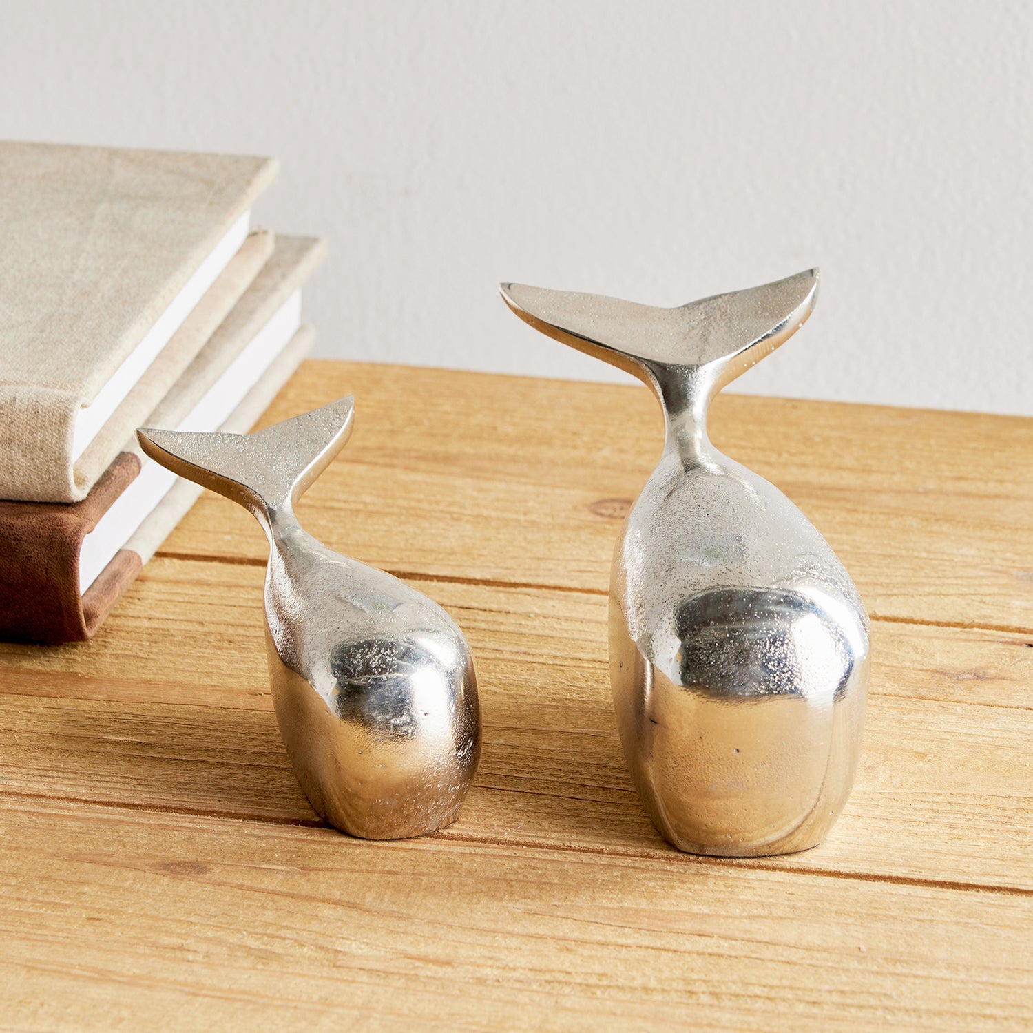 Moby Sculpture Set of 2 – Paynes Gray