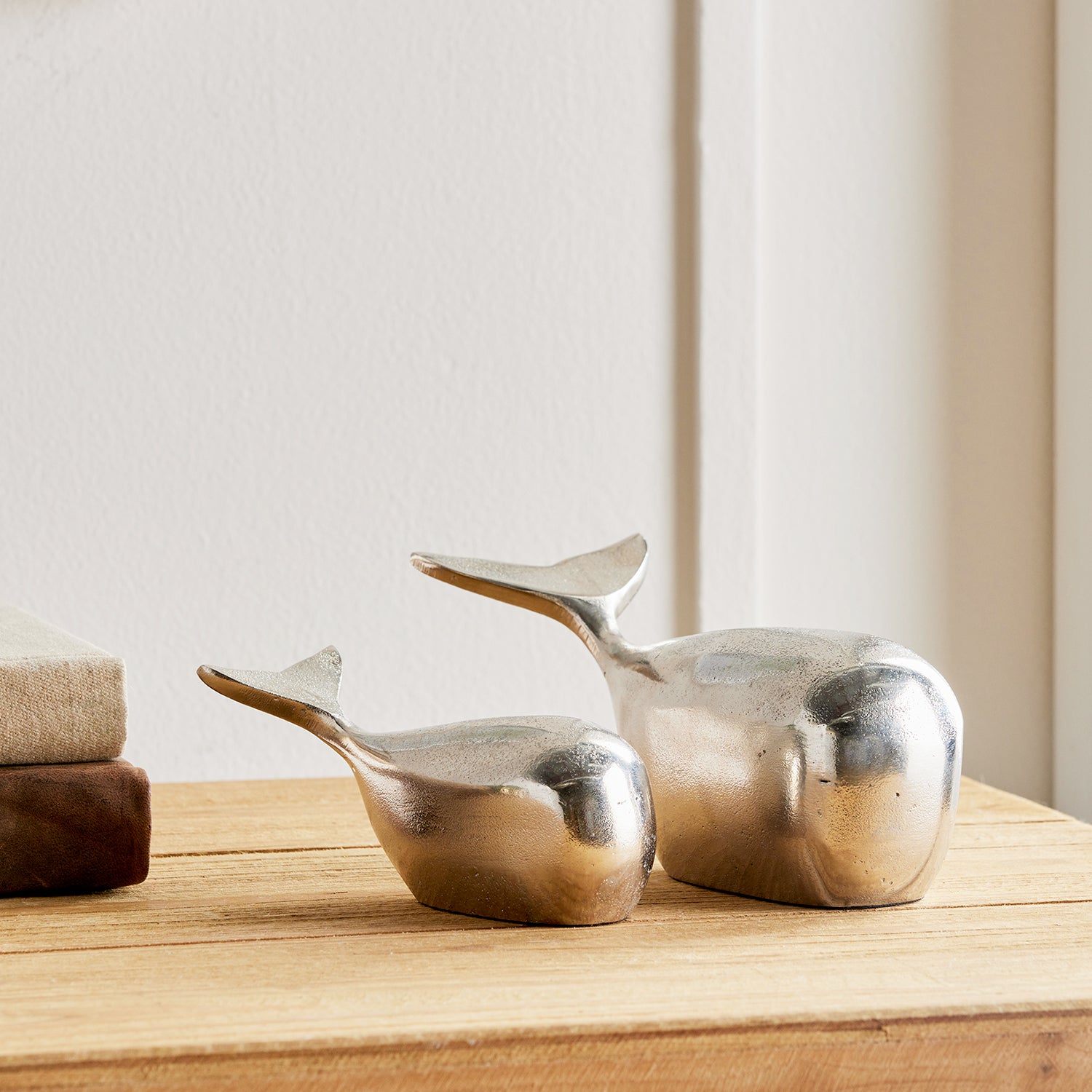 Moby Sculpture Set of 2 – Paynes Gray