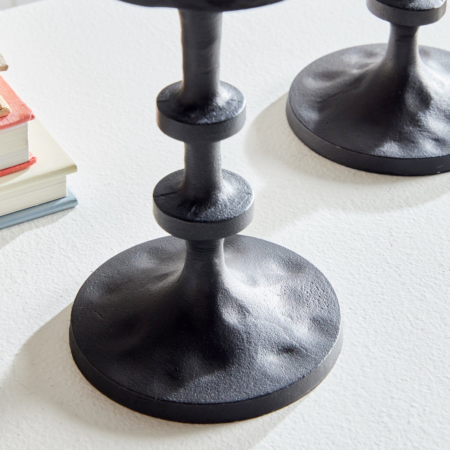 Abacus Petite Candle Stand Set of 2 – Paynes Gray
