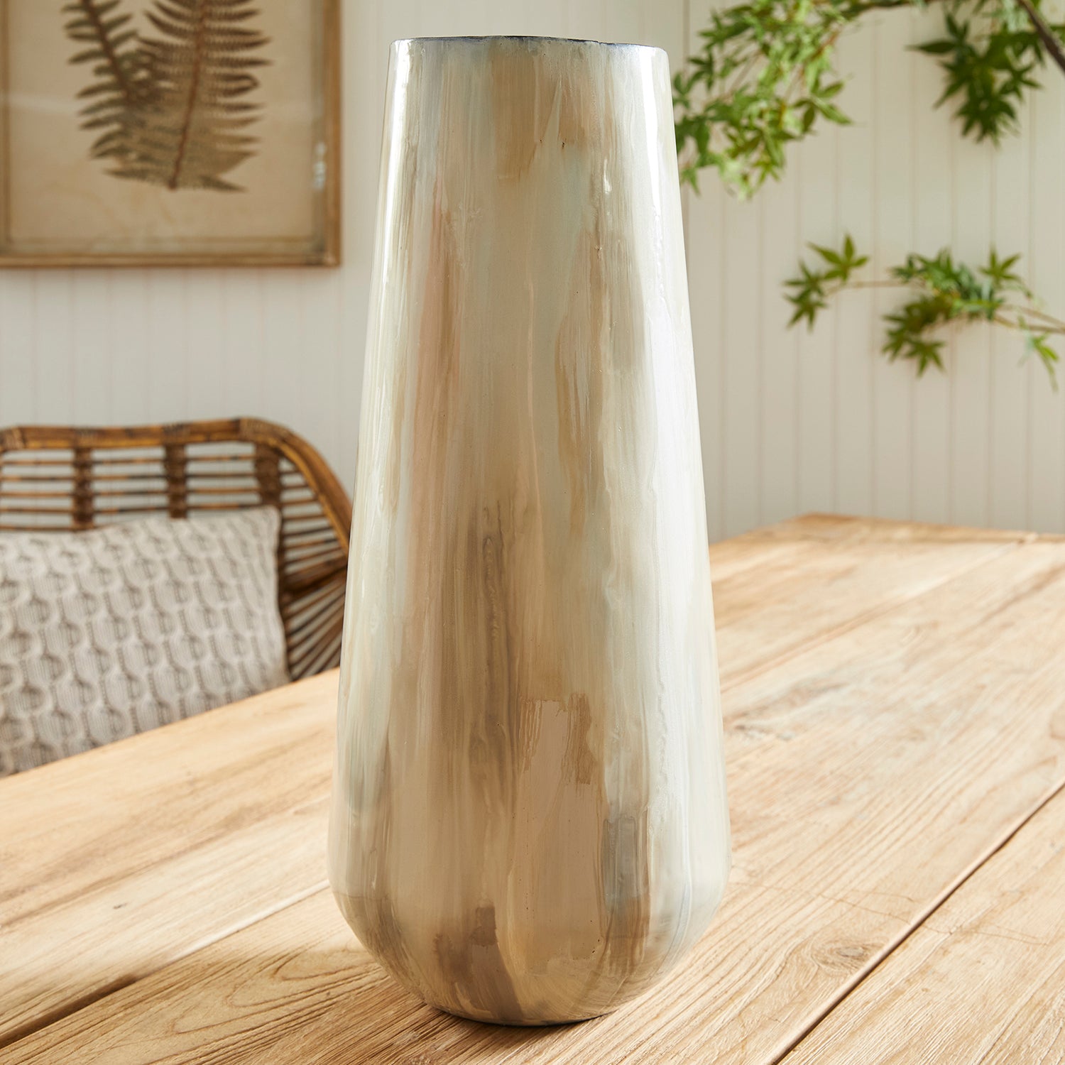 Almeta Vase – Paynes Gray