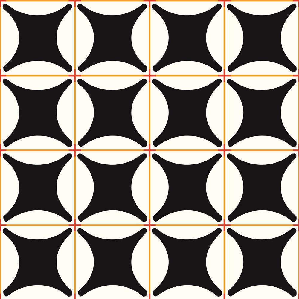 Mitchell Black x Natalie Papier Traveler Tile Wallpaper