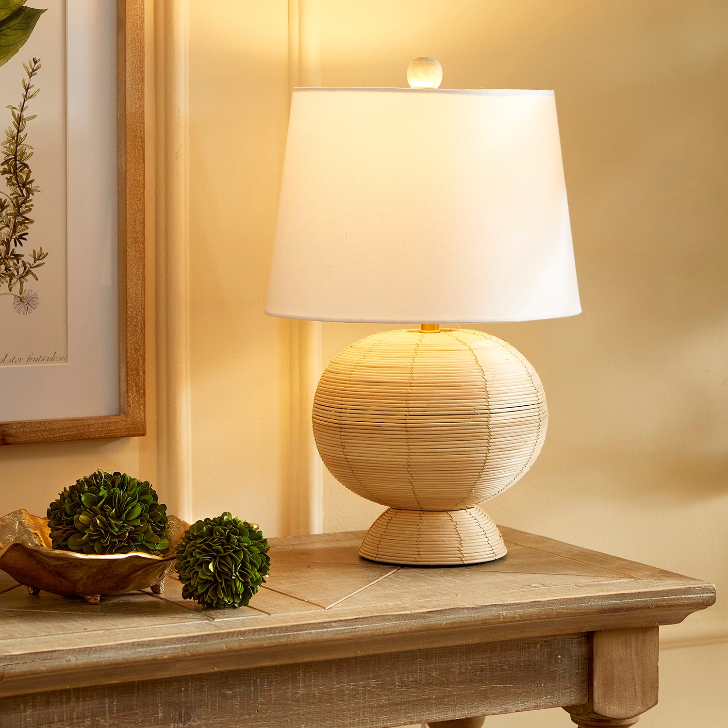 Maye Hourglass Table Lamp – Paynes Gray