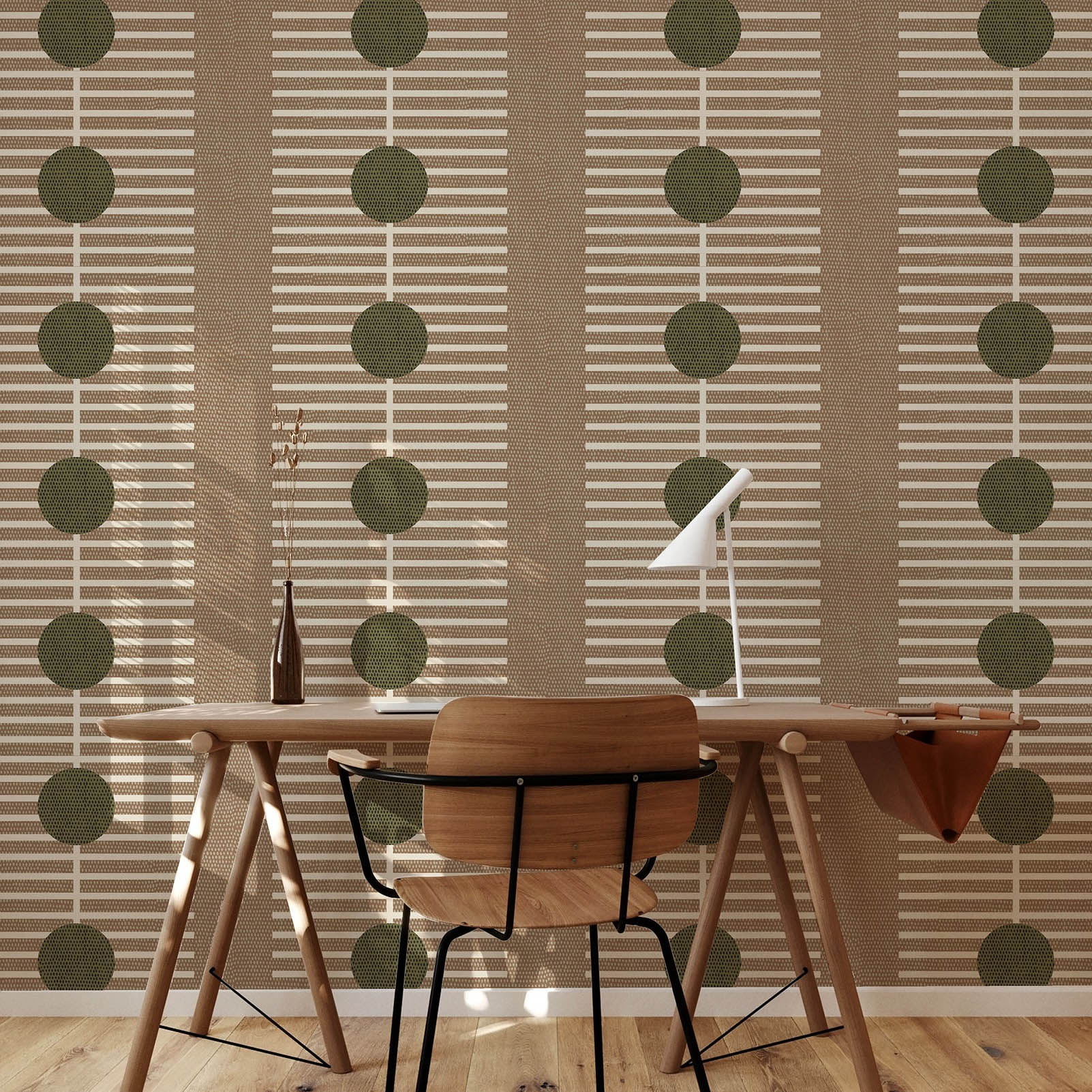 Mitchell Black Nomalanga Wallpaper – Paynes Gray