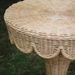 Worlds Away Orla Side Table – Paynes Gray