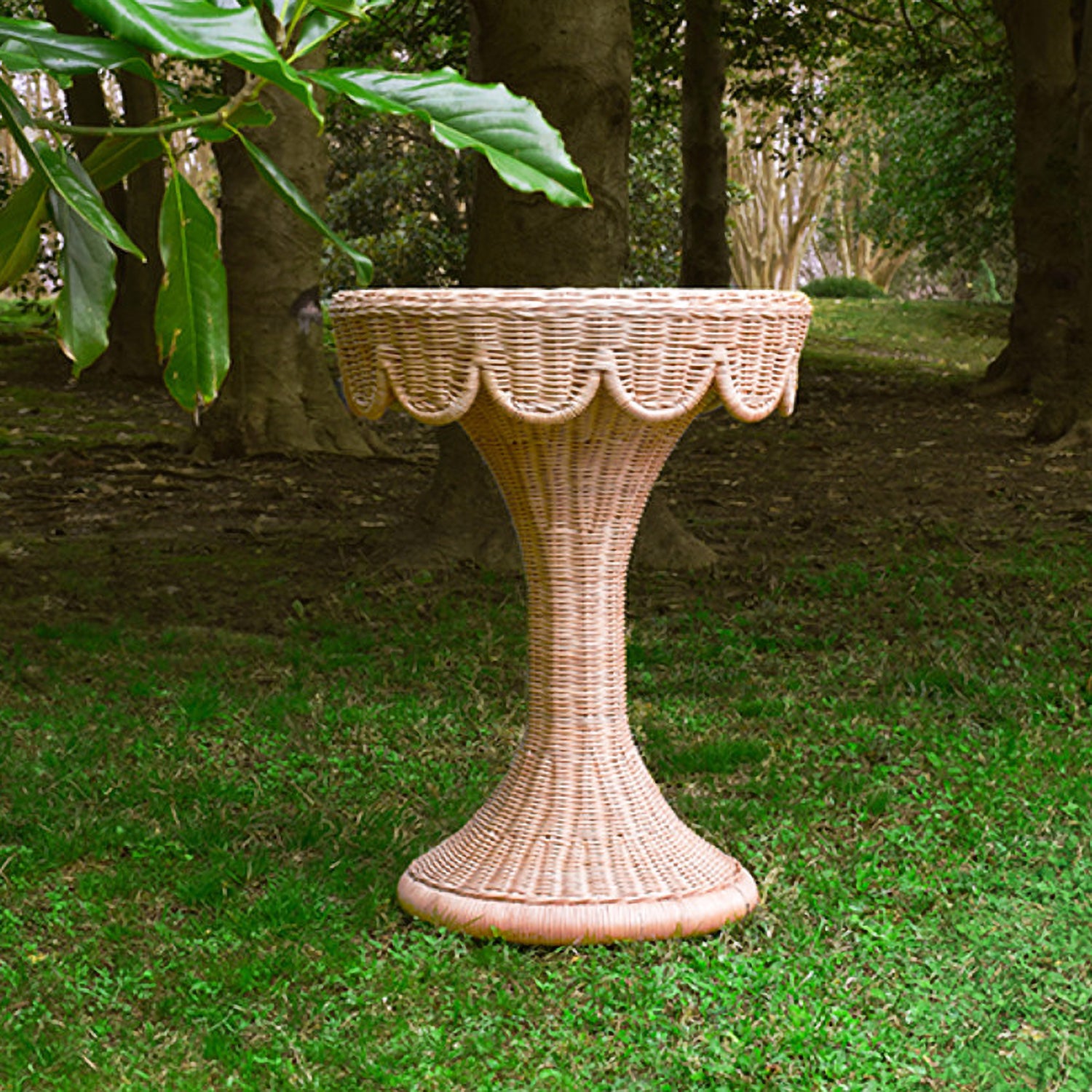 Worlds Away Orla Side Table – Paynes Gray