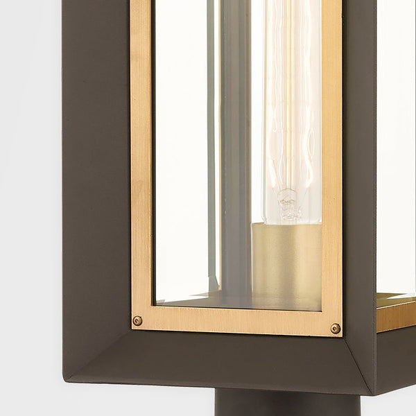 Troy Lighting Lowry Post Light – Paynes Gray