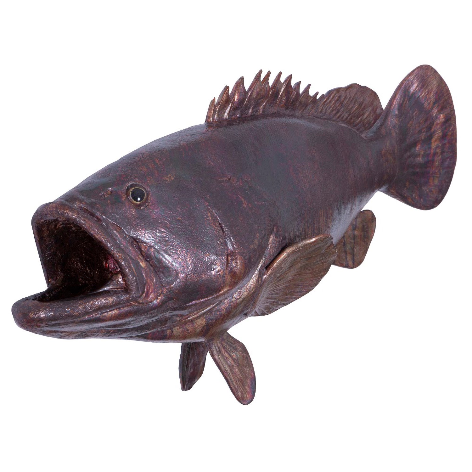 Phillips Collection Estuary Cod Fish Wall Sculpture – Paynes Gray