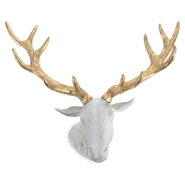 Phillips Collection Stag Deer Head Wall Accent – Paynes Gray