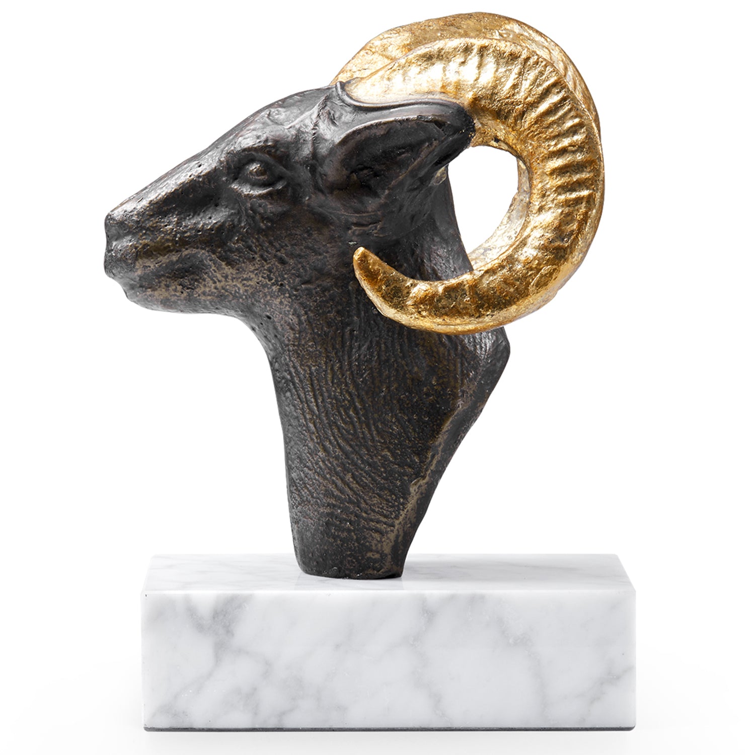 Villa and House Ram Statue – Paynes Gray