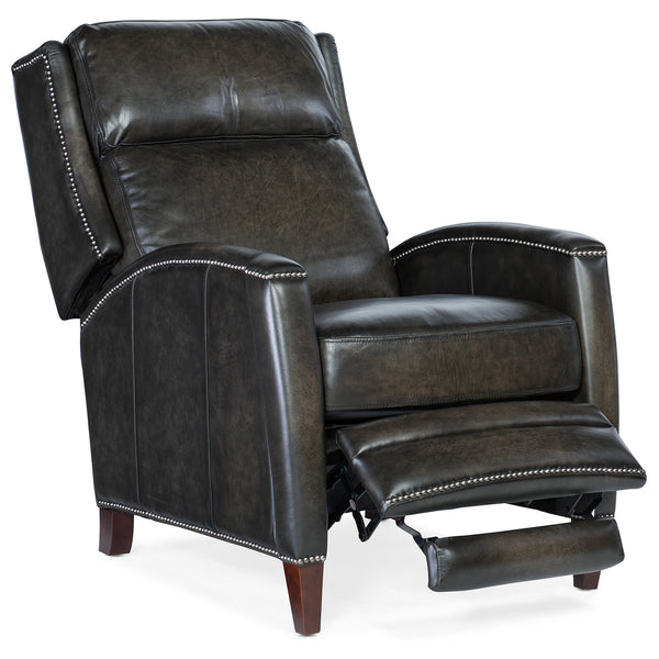 Hooker Furniture Declan Manual Push Back Recliner – Paynes Gray