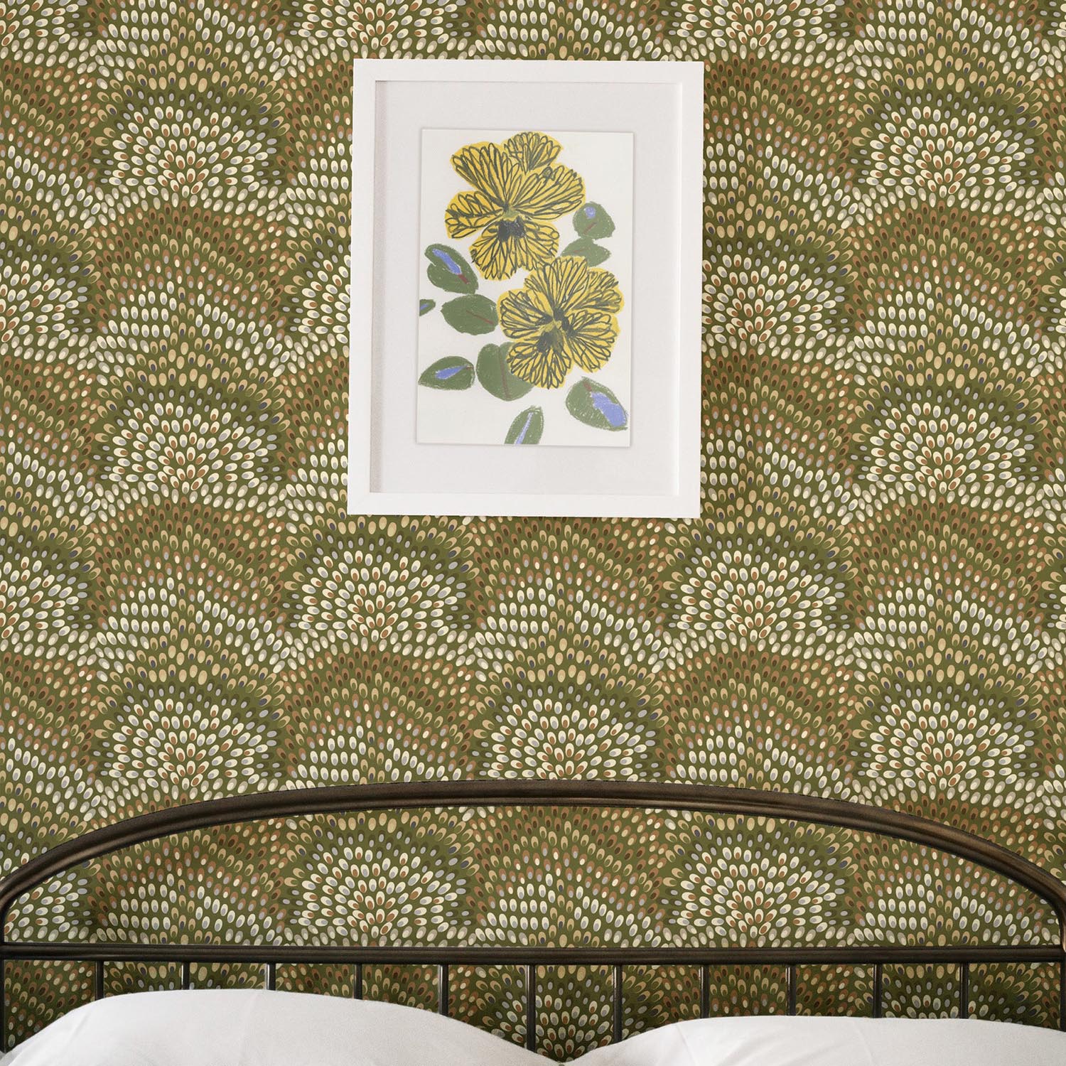 Mitchell Black Jandaya Wallpaper – Paynes Gray
