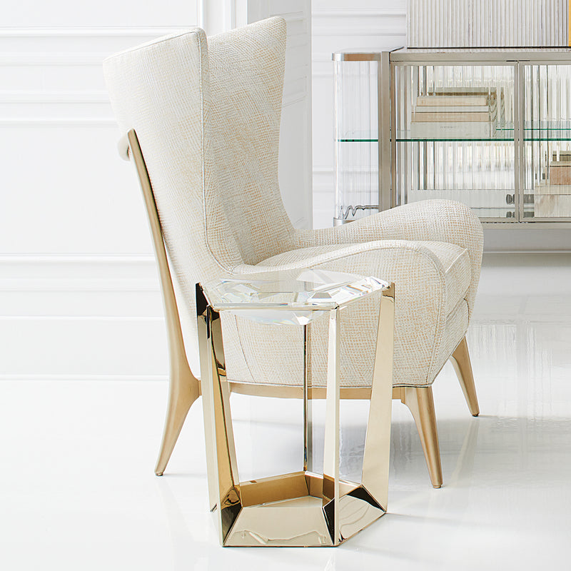 Caracole The Gem Side Table – Paynes Gray