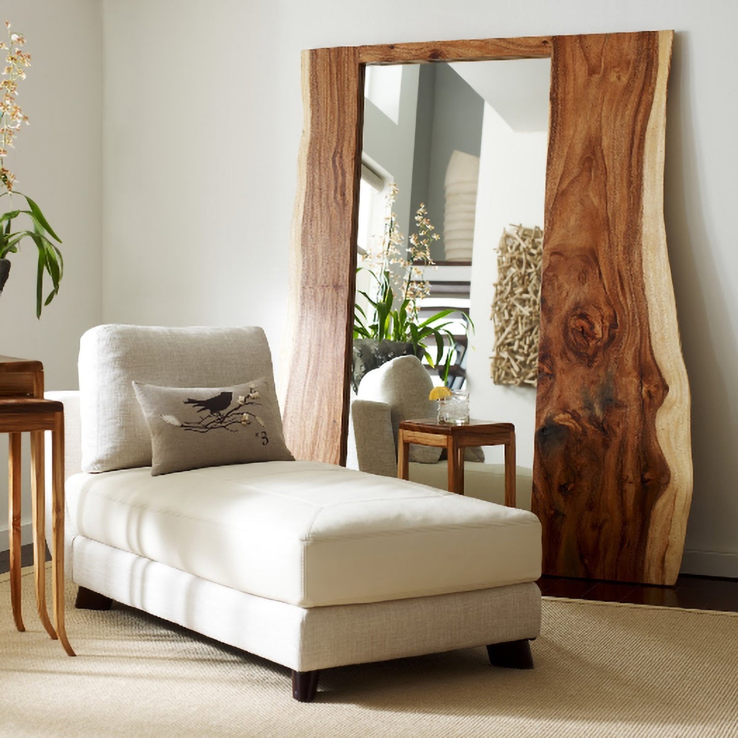 Phillips Collection Split Slab Mirror – Paynes Gray