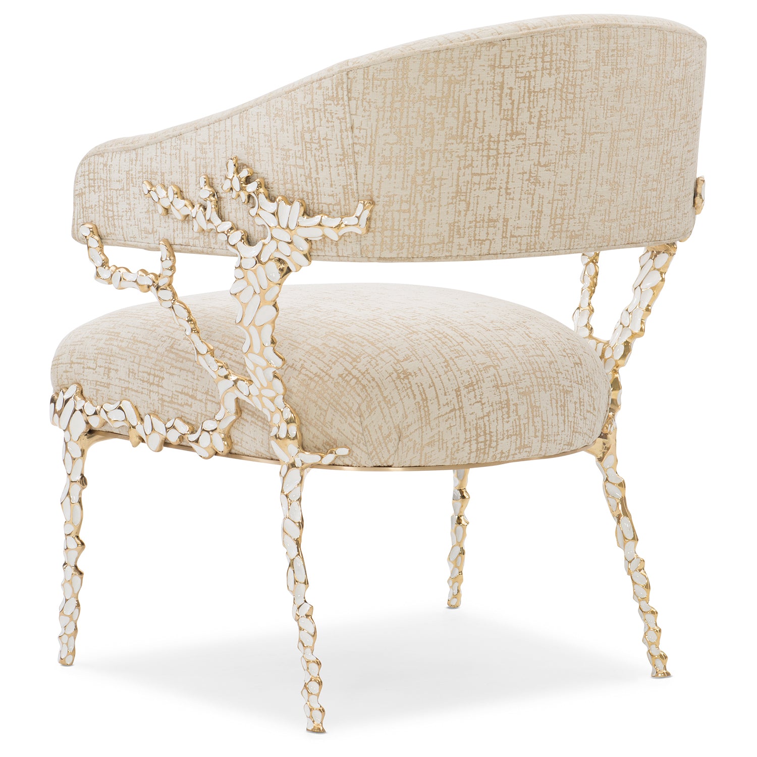Caracole Glimmer Of Hope Chair – Paynes Gray