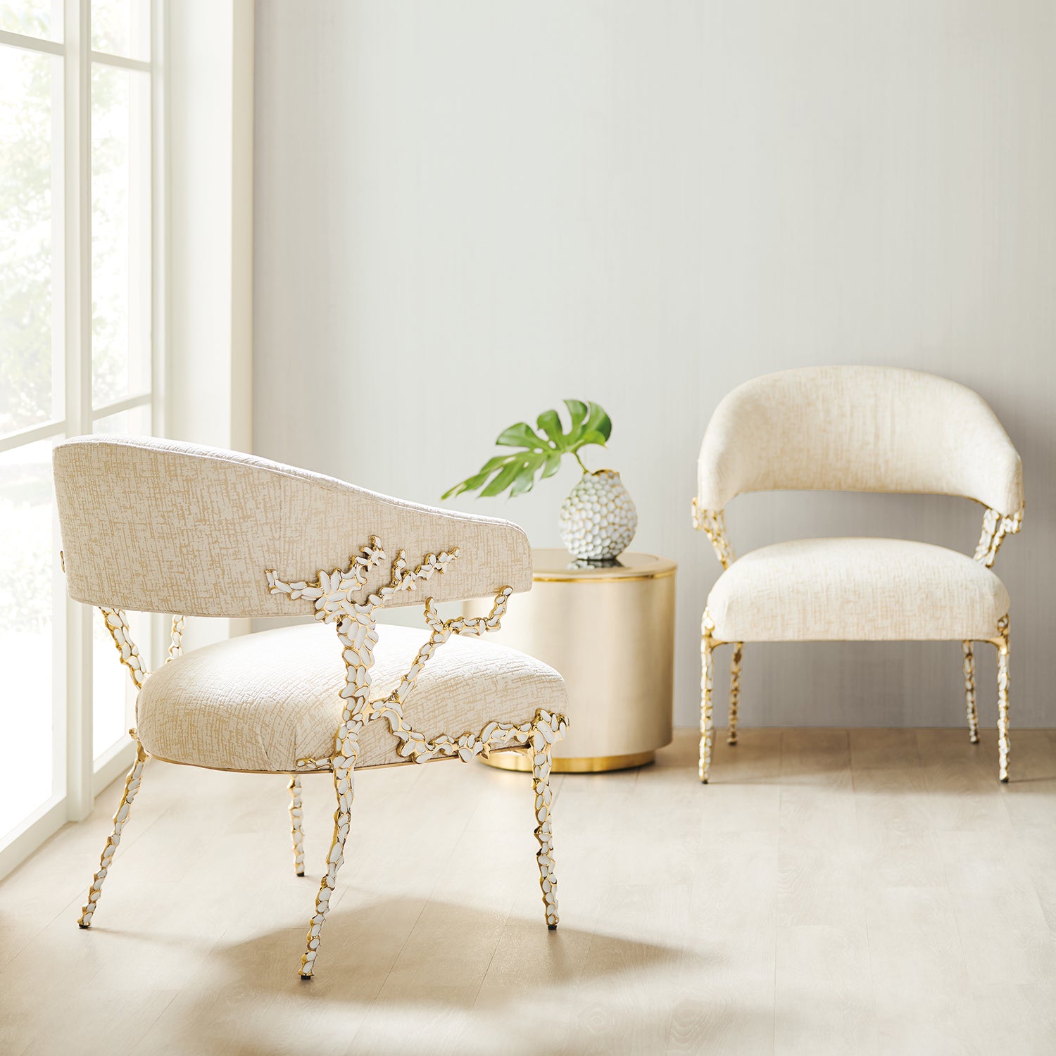 Caracole Glimmer Of Hope Chair – Paynes Gray
