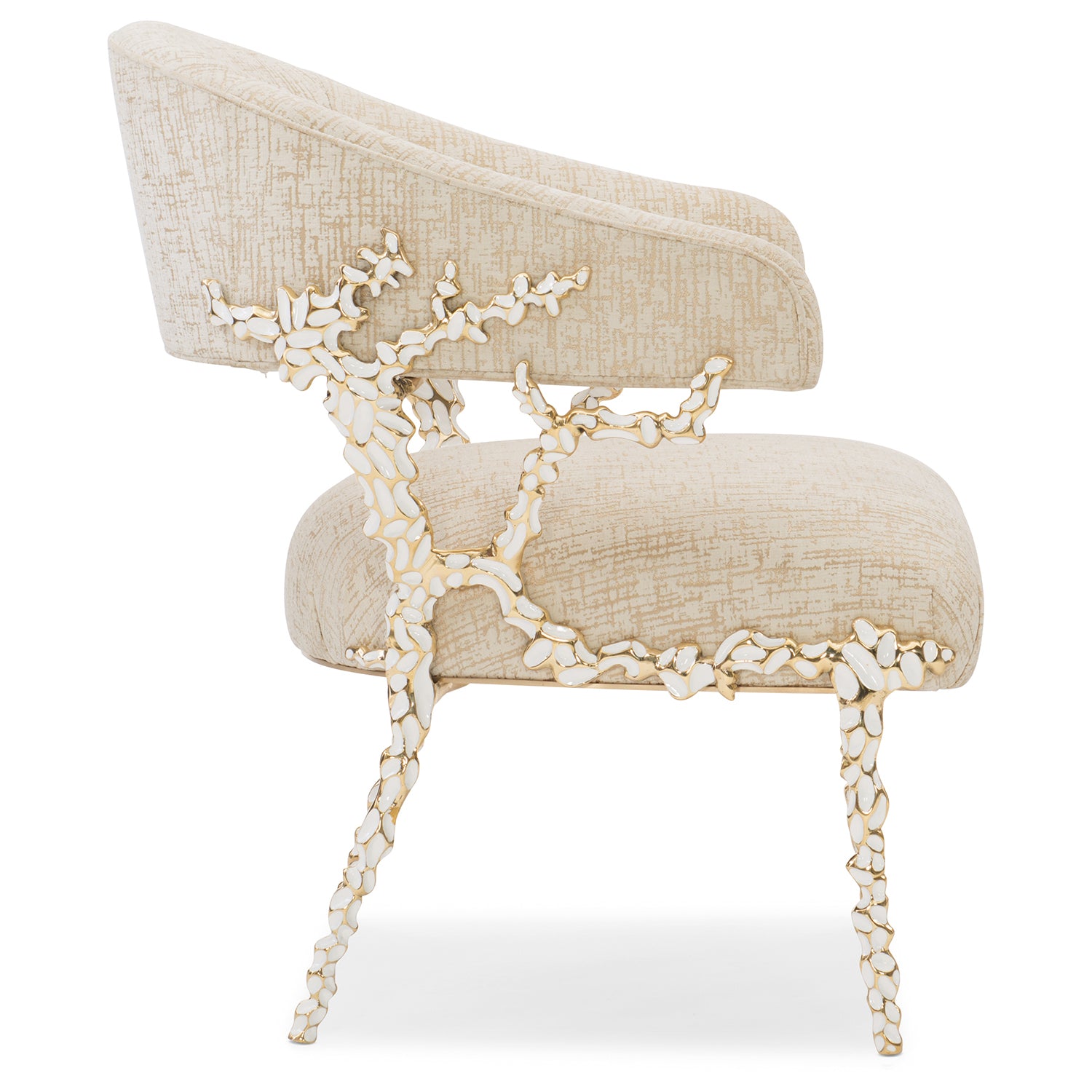 Caracole Glimmer Of Hope Chair – Paynes Gray