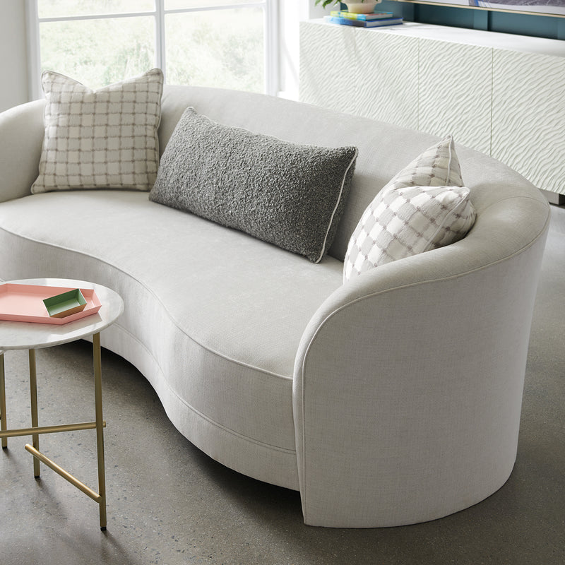 Caracole Ahead Of The Curve Sofa – Paynes Gray