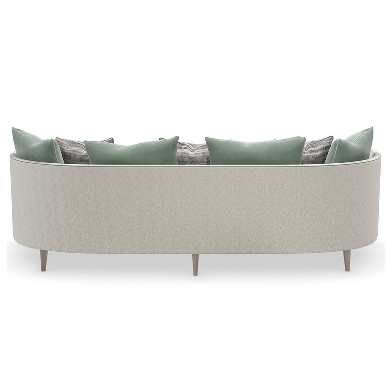 Caracole Piping Hot Sofa – Paynes Gray