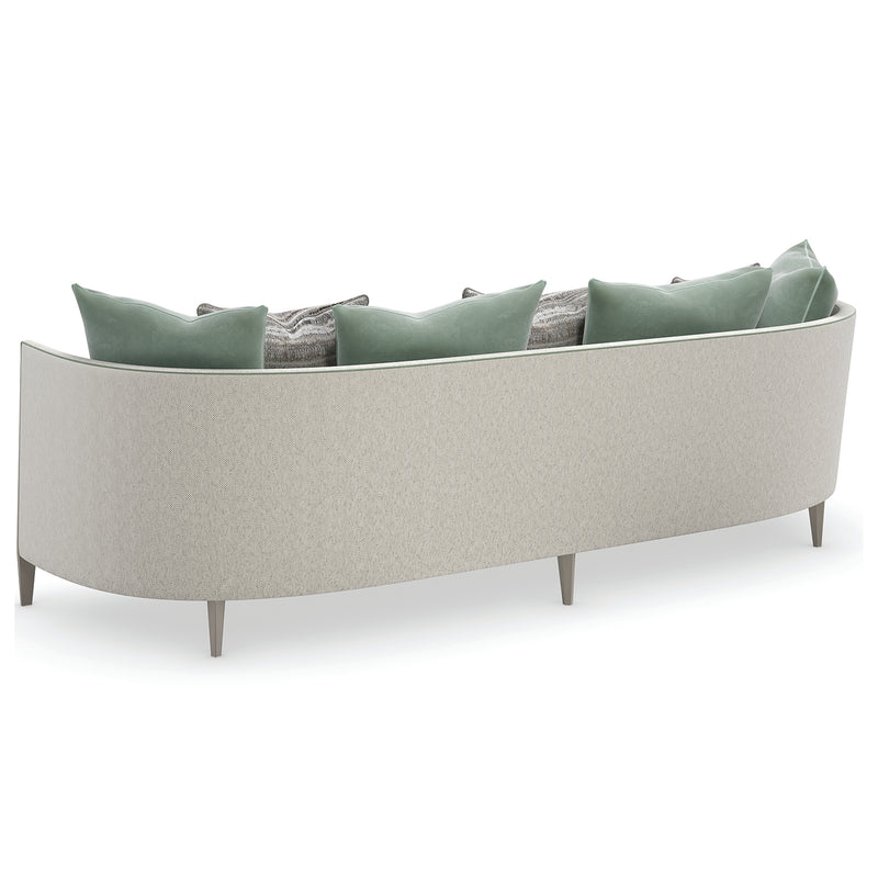 Caracole Piping Hot Sofa – Paynes Gray