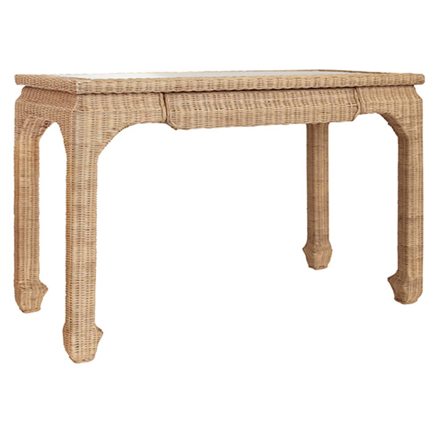 Worlds Away Verra Desk – Paynes Gray