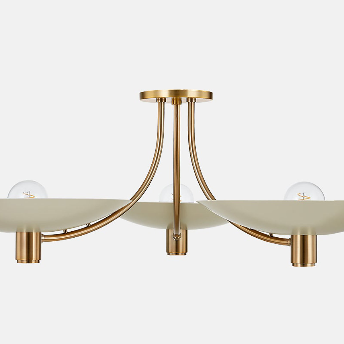 Troy Lighting Wolfe Flush Mount – Paynes Gray