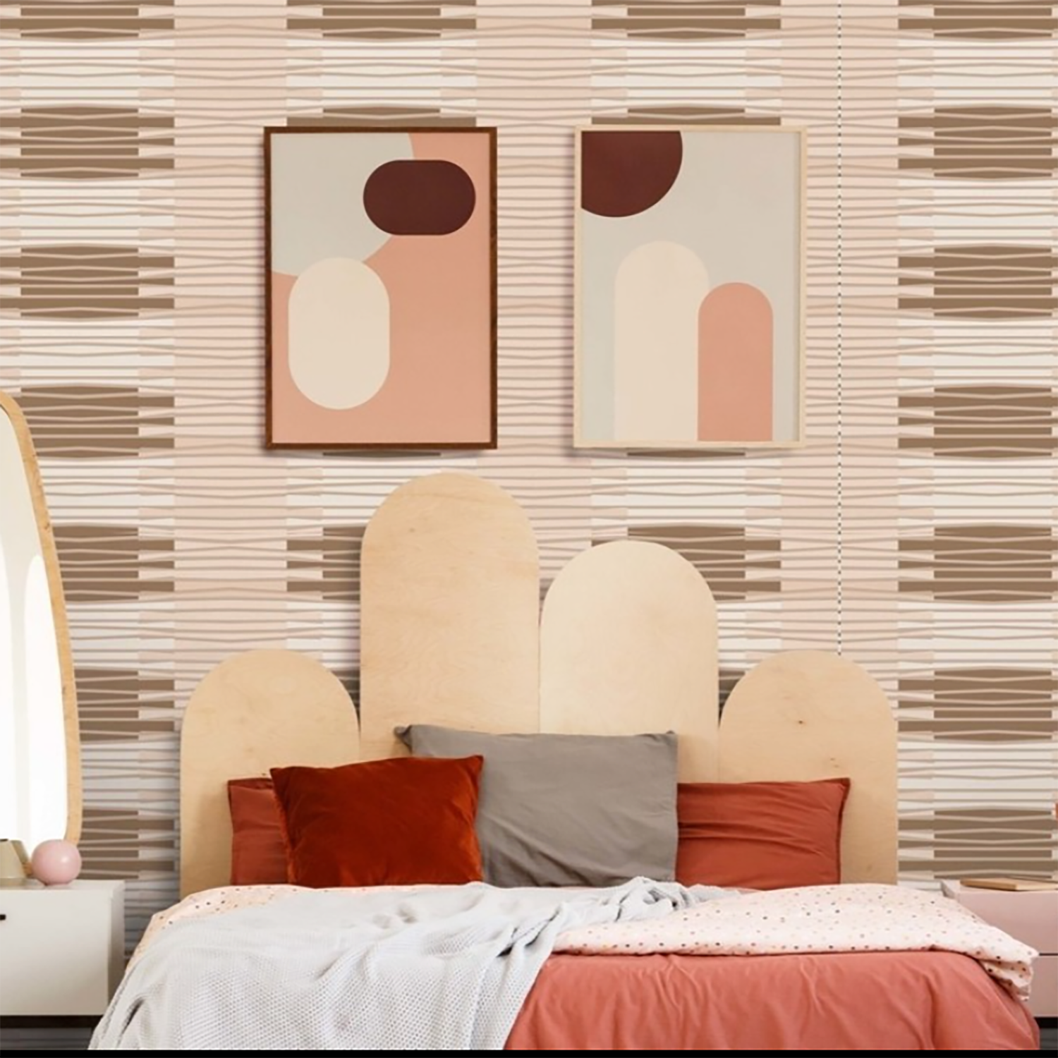 Mitchell Black Zaire Wallpaper