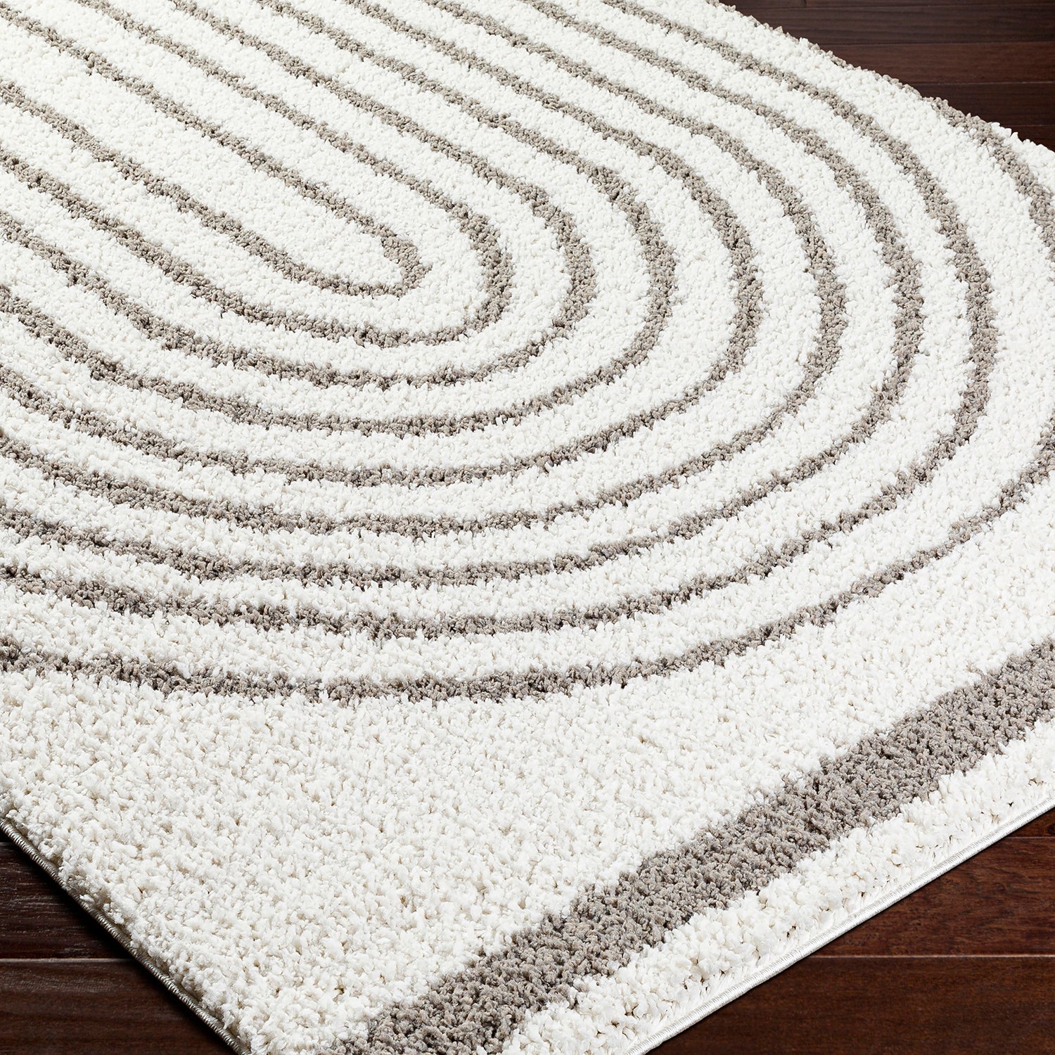 Livabliss Birmingham Rainbow Machine Woven Rug – Paynes Gray