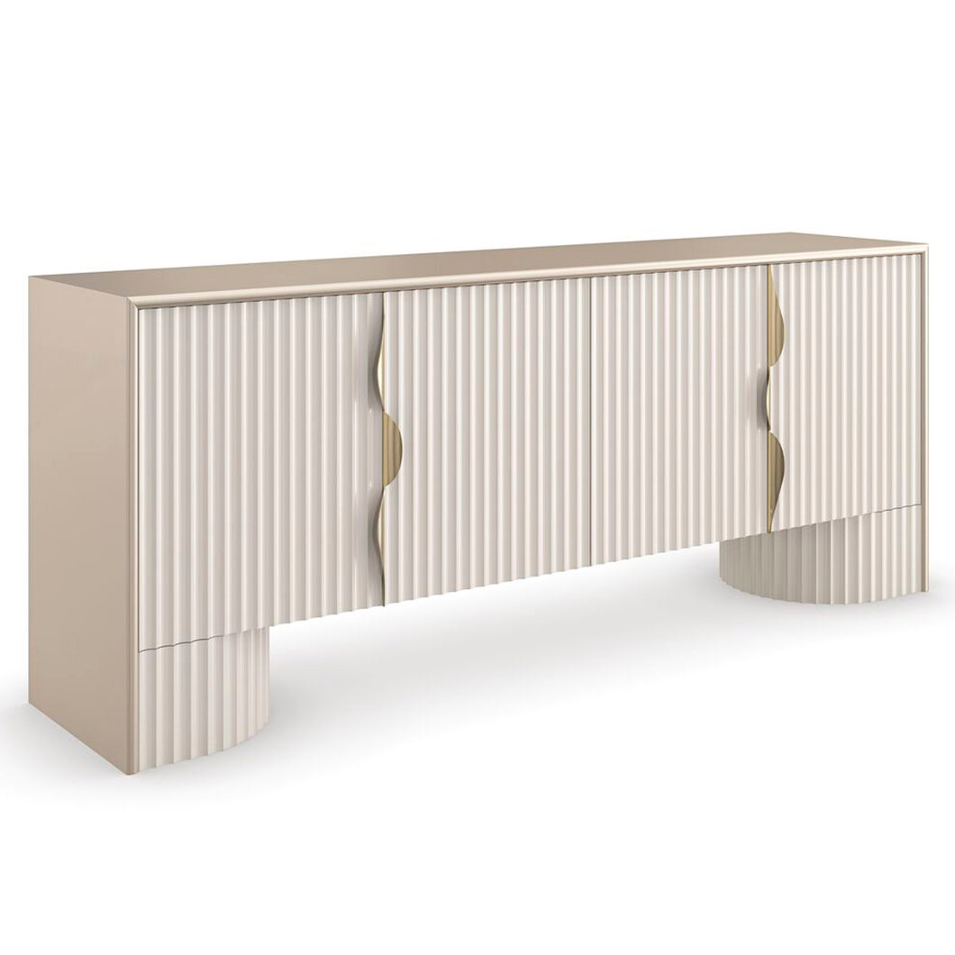 Caracole Corinthian Media Console – Paynes Gray
