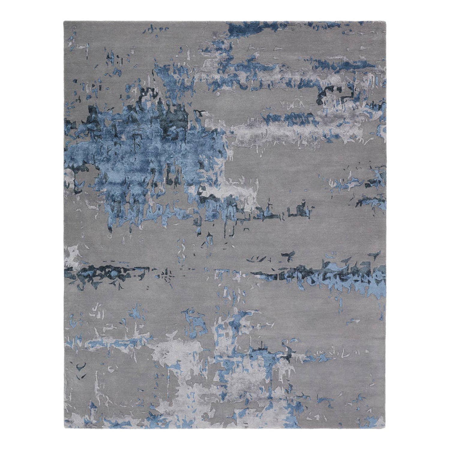 Jaipur Living Fragment Astris Hand Tufted Rug – Paynes Gray