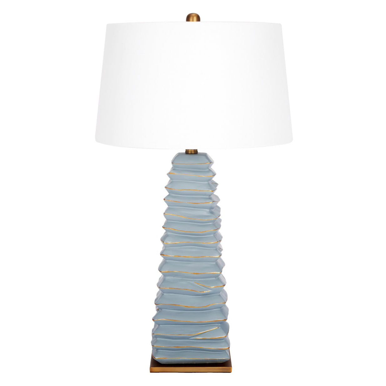 Old World Design Carley Soft Teal Table Lamp – Paynes Gray