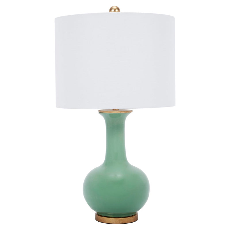 Old World Design Ceramic Table Lamp – Paynes Gray