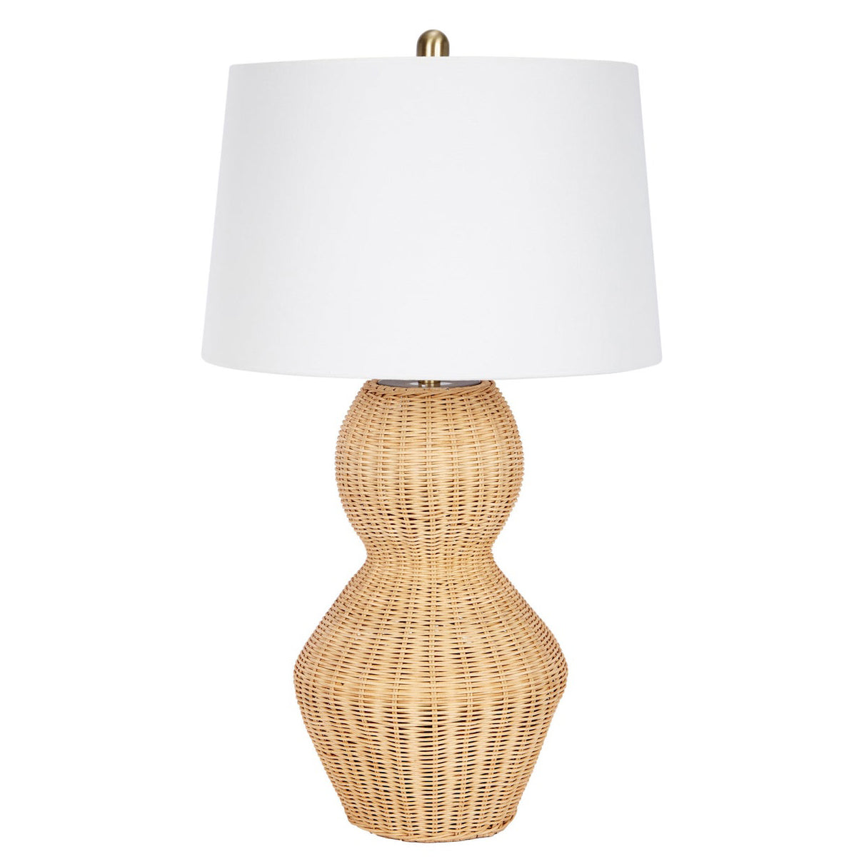 Old World Design Estella Rattan Table Lamp – Paynes Gray