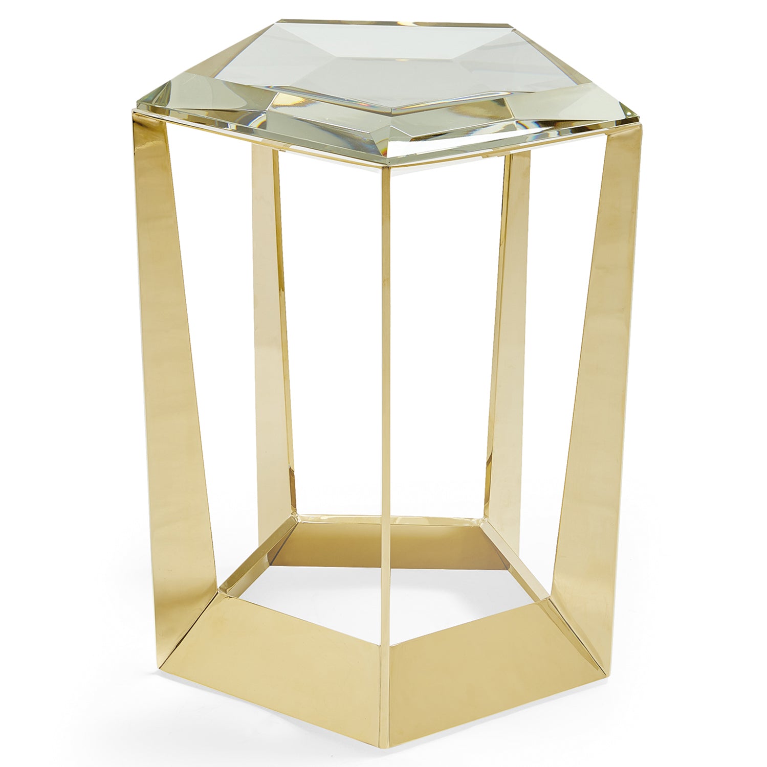 Caracole The Gem Side Table – Paynes Gray