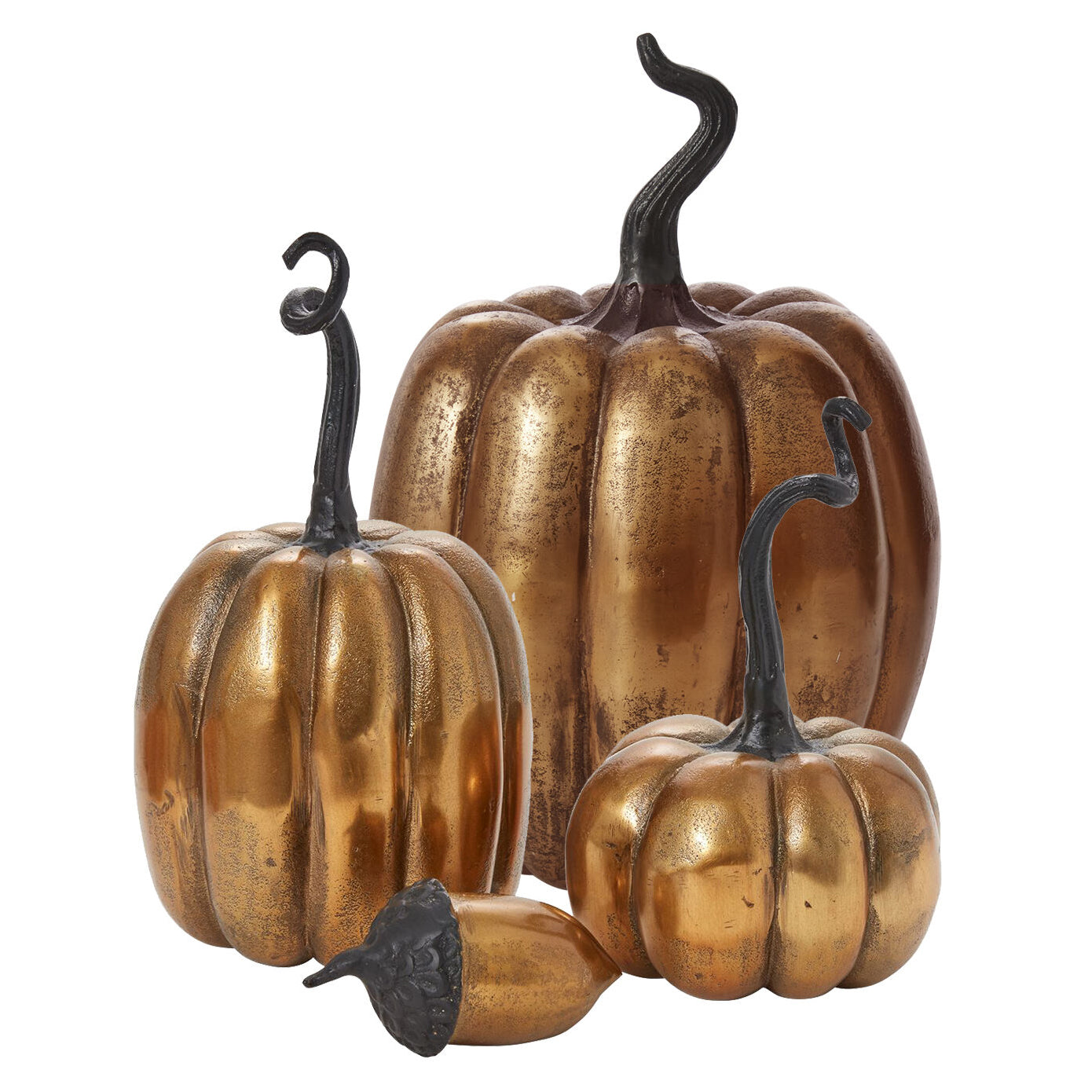 Totem Pumpkin Tabletop Accent – Paynes Gray