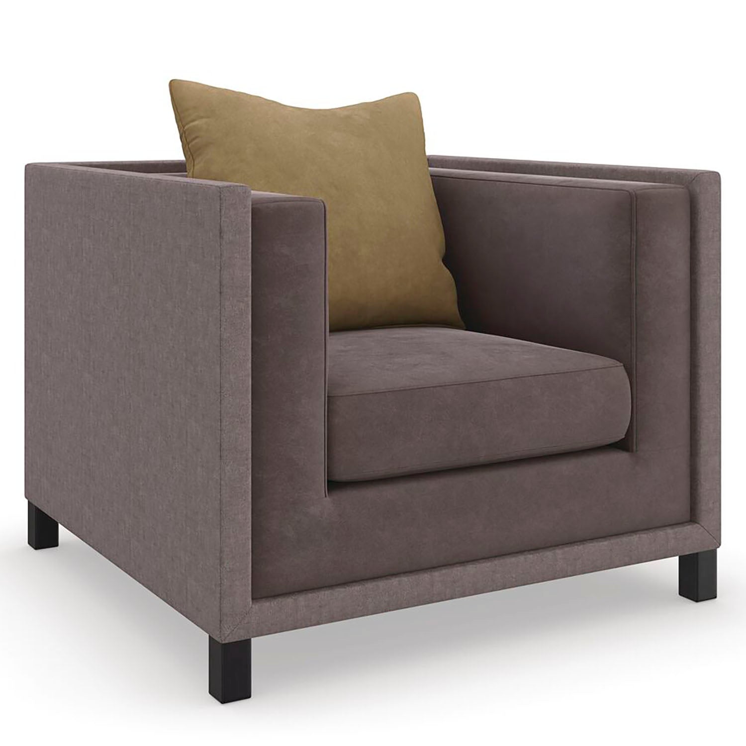 Caracole Tuxedo Chair – Paynes Gray