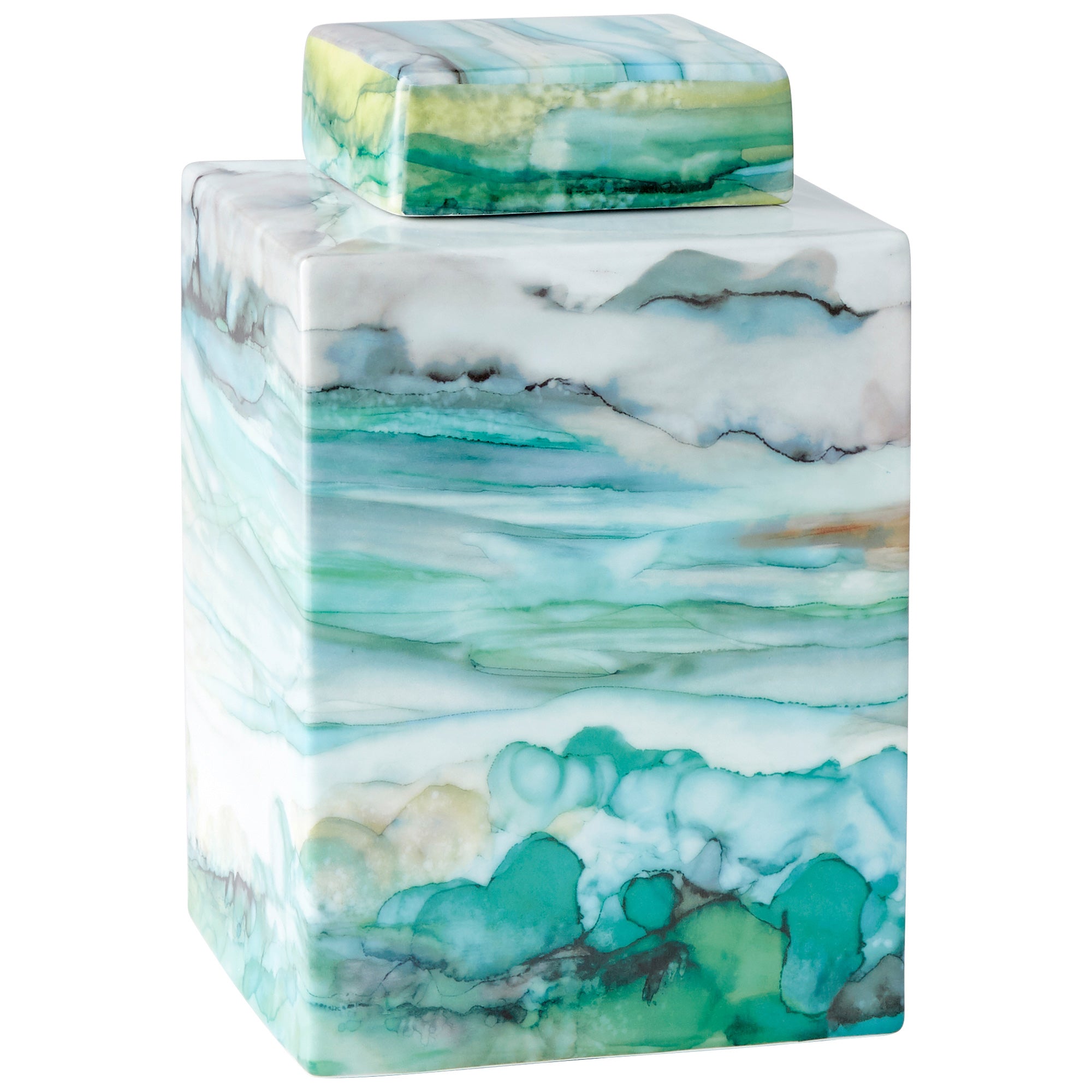 Cyan Design Amal Gamation Lidded Jar – Paynes Gray