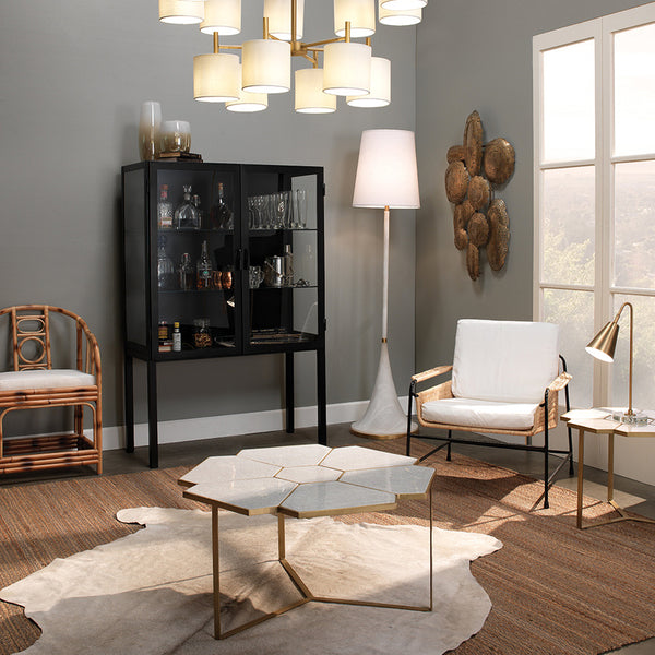 Jamie Young Palermo Lounge Chair – Paynes Gray