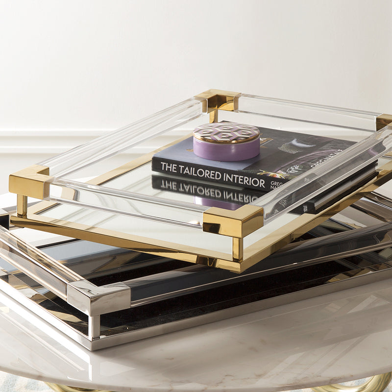 Jonathan Adler Jacques Tray – Paynes Gray