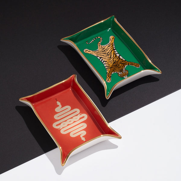 Jonathan Adler Snake Valet Tray – Paynes Gray