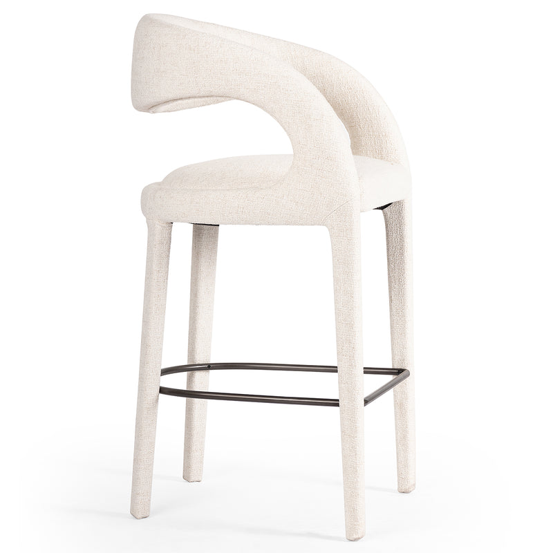 Four Hands Hawkins Bar Stool Set of 2 – Paynes Gray